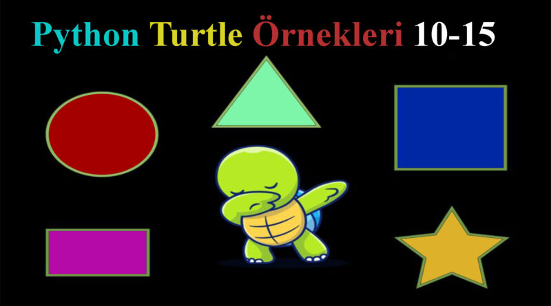 Python Turtle rnekleri Bili im Hocam